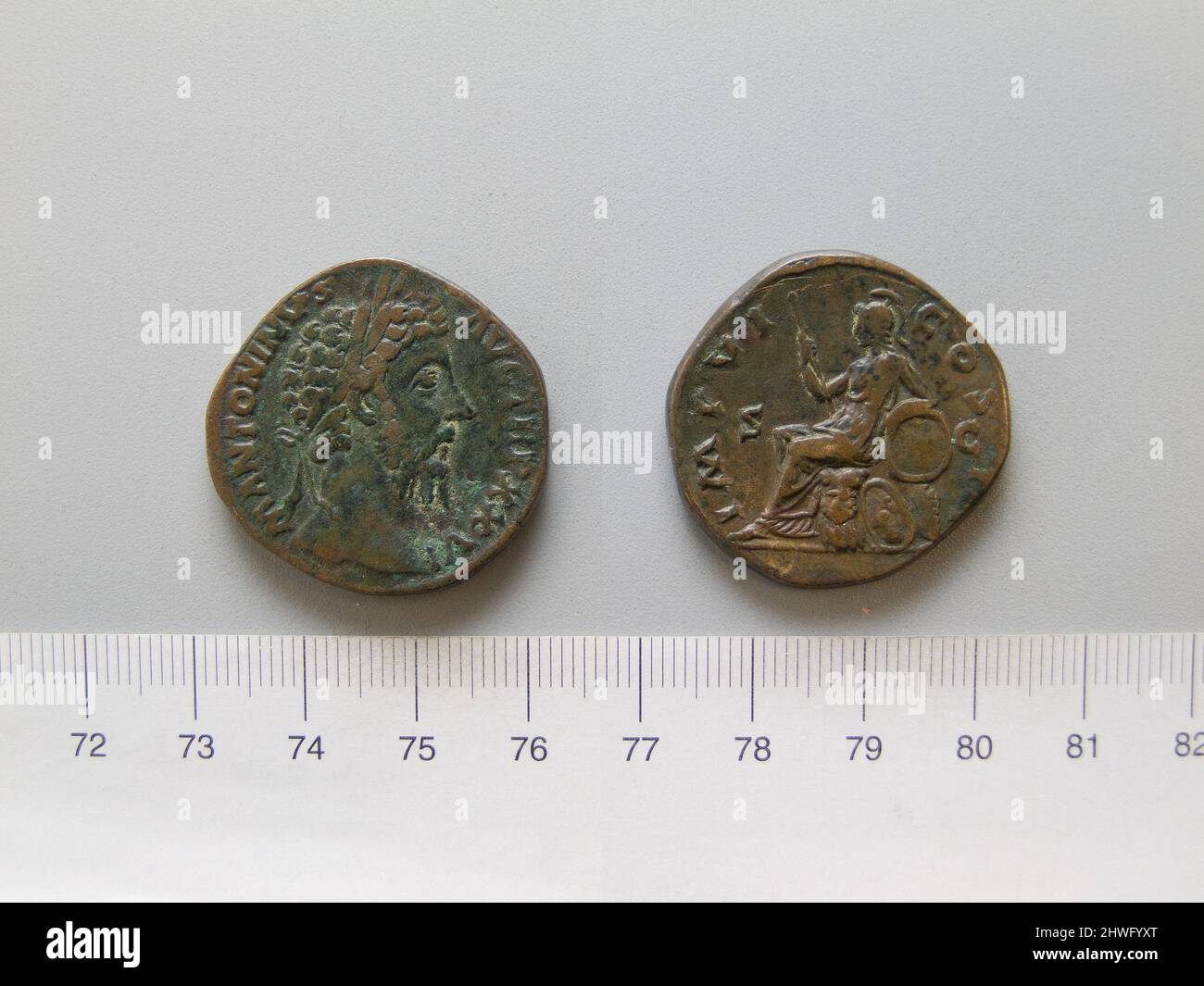Emperor marcus aurelius coins hi-res stock photography and images - Alamy