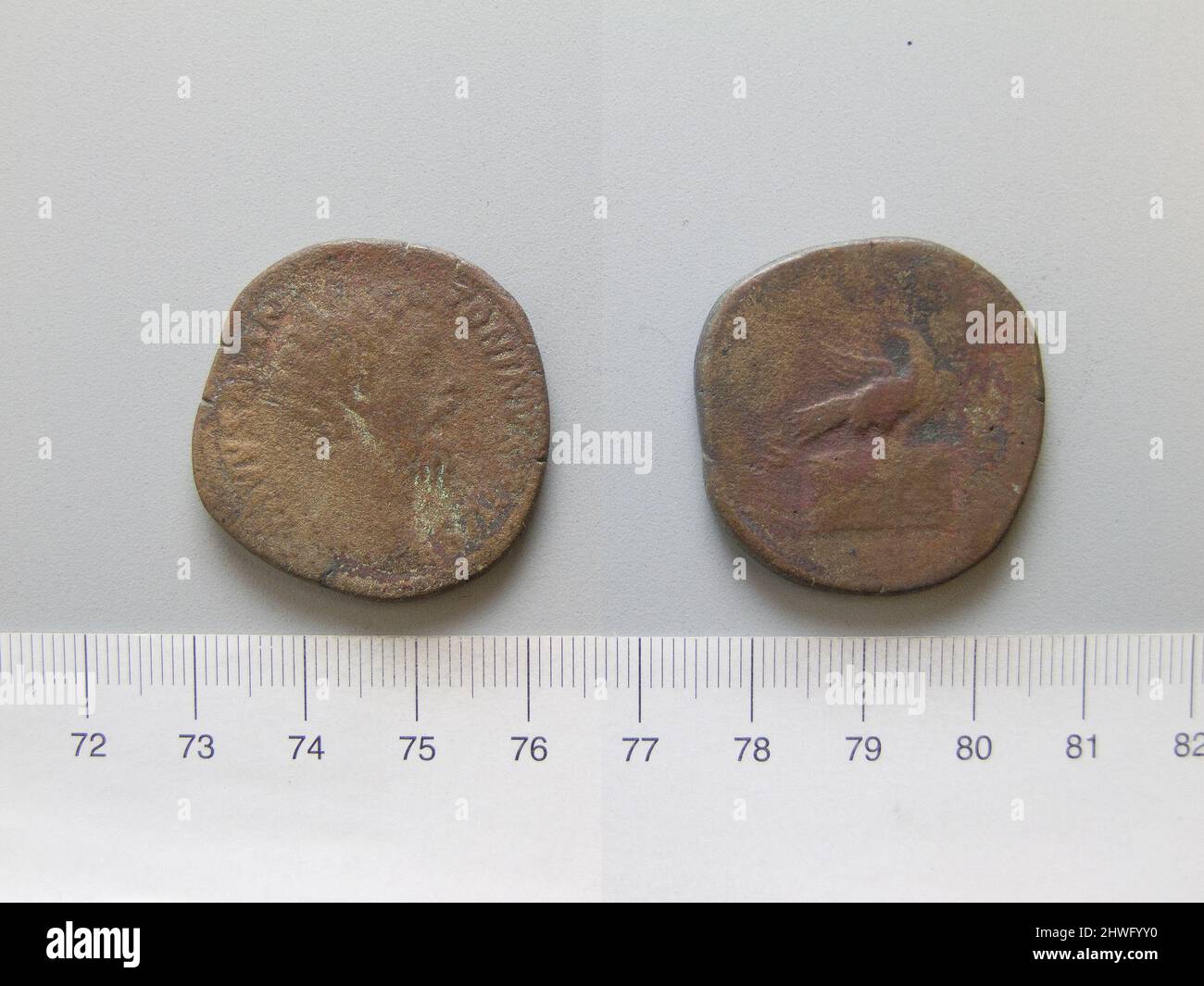 Sestertius of Marcus Aurelius, Emperor of Rome from Rome. Ruler: Marcus ...