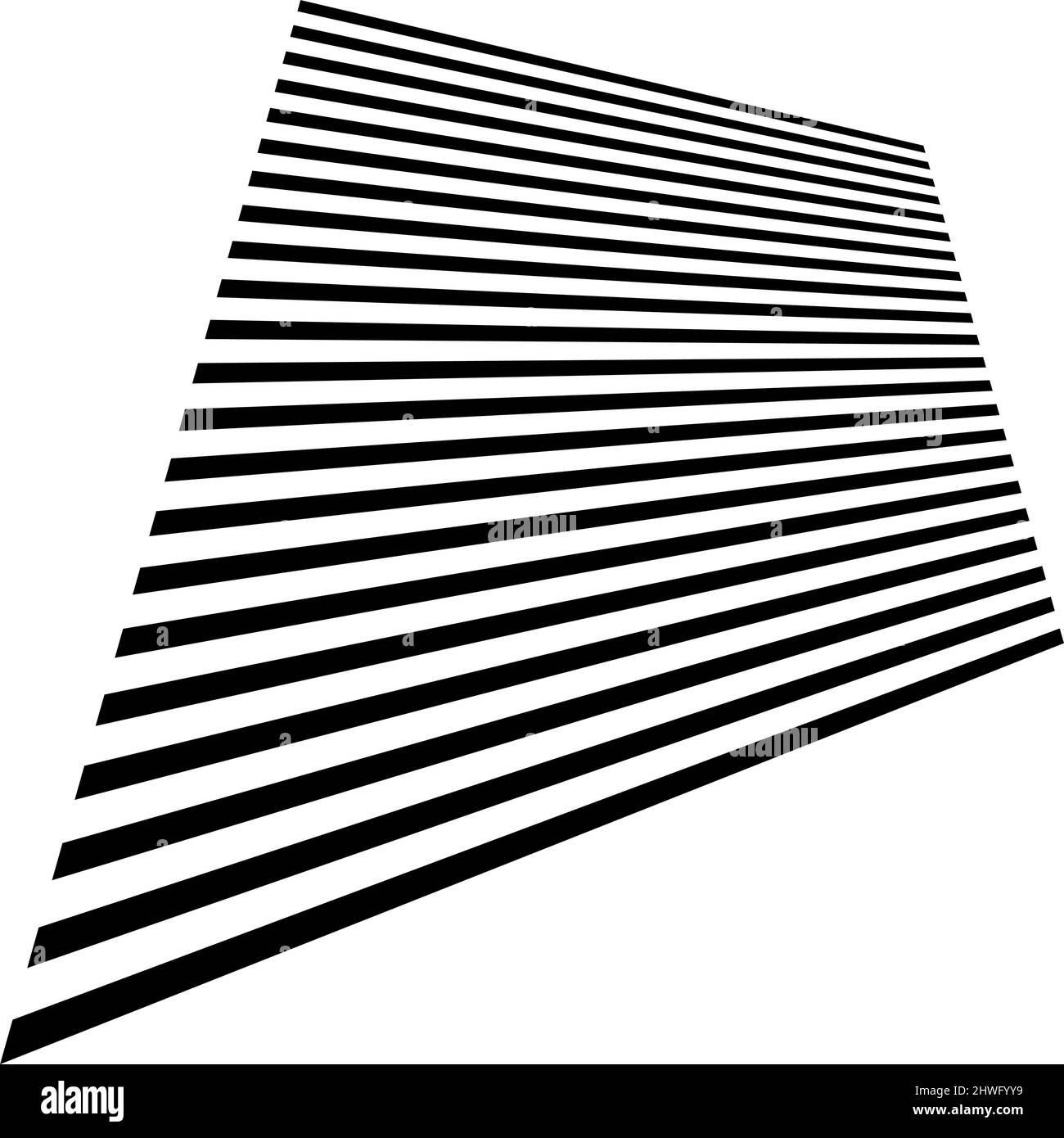 3D lines in perspective, Angled, slanting, oblique and diagonal lines ...