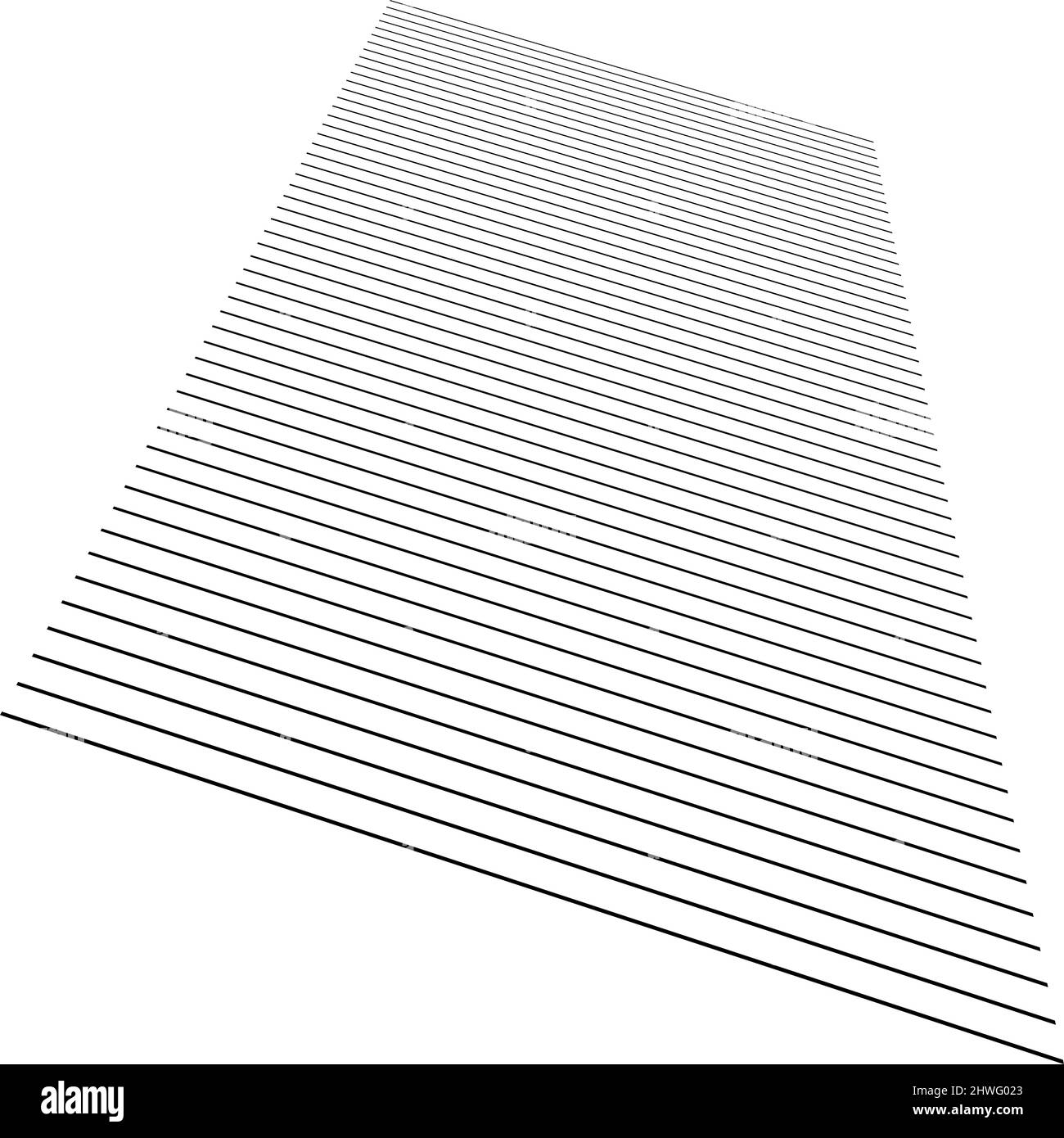 3D lines in perspective, Angled, slanting, oblique and diagonal lines ...