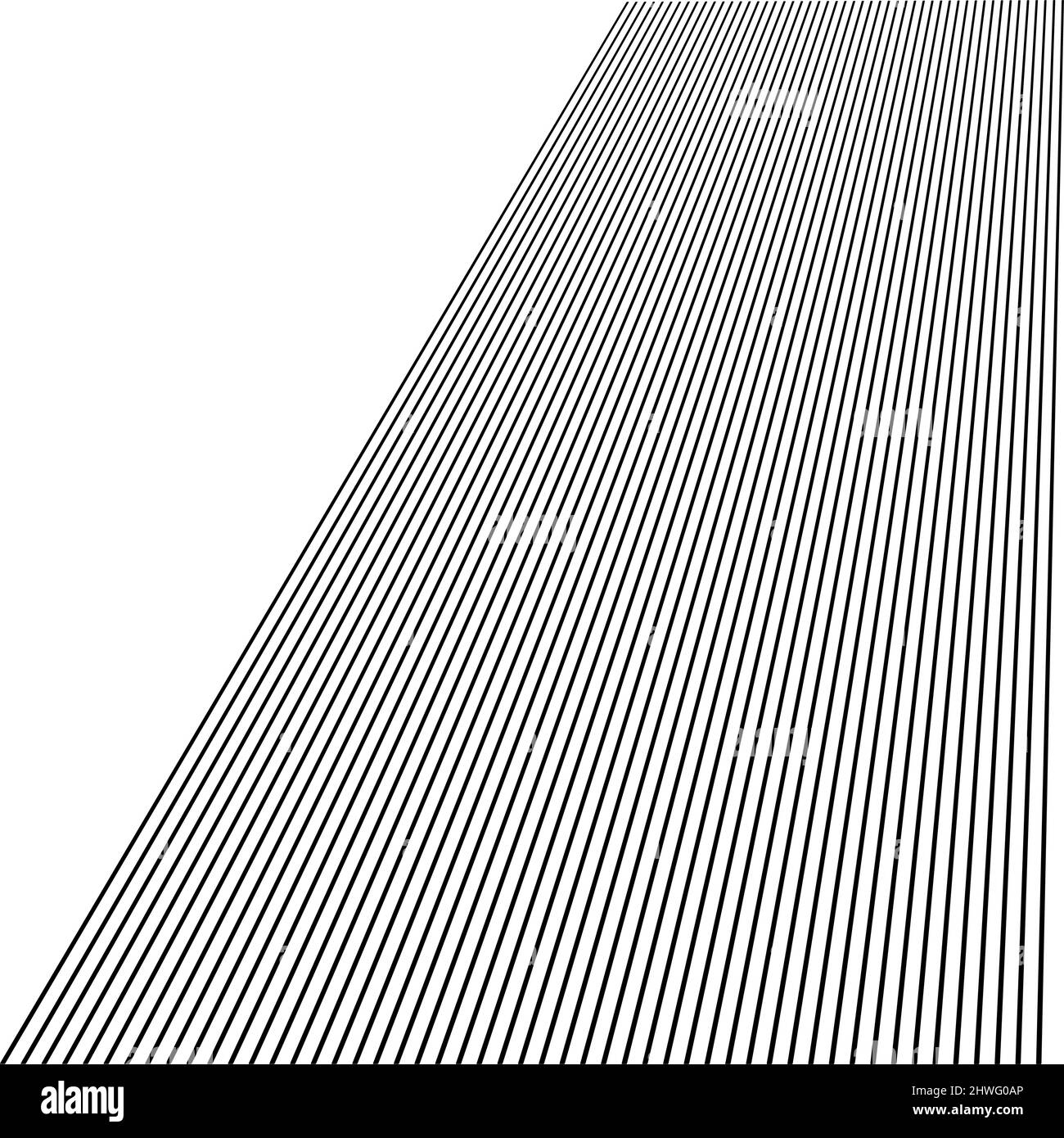 3D lines in perspective, Angled, slanting, oblique and diagonal lines ...