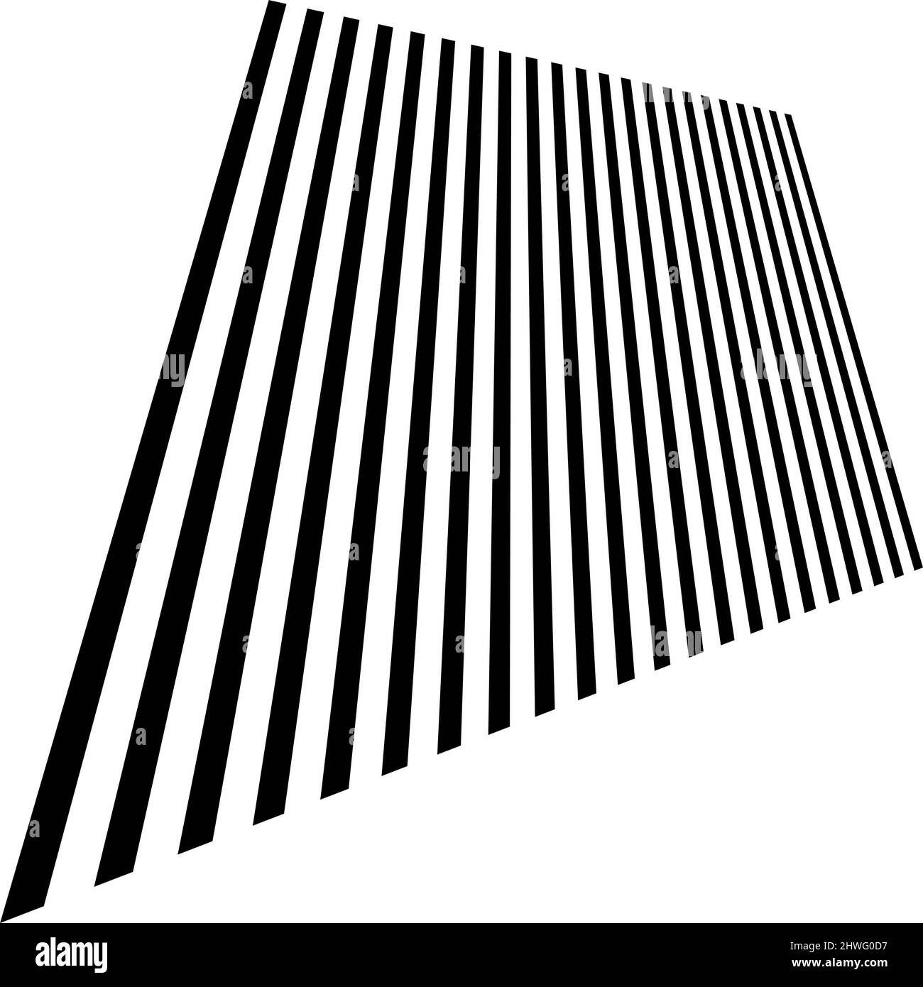 3D lines in perspective, Angled, slanting, oblique and diagonal lines ...