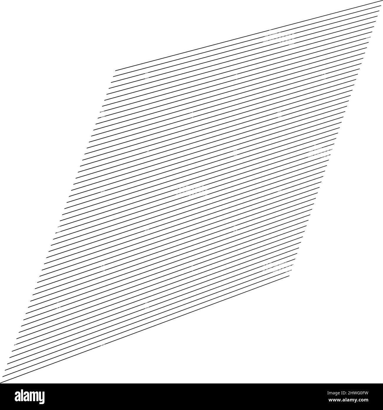 3D lines in perspective, Angled, slanting, oblique and diagonal lines ...