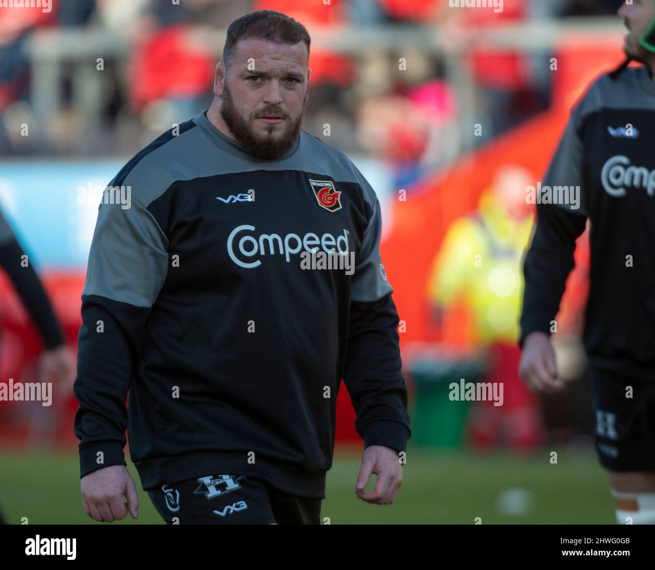 Greg Bateman of Dragons during the United Rugby Championship Round 13 ...
