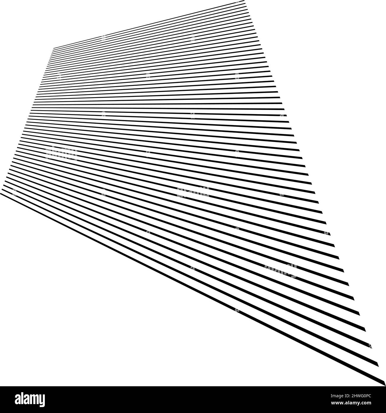 3D lines in perspective, Angled, slanting, oblique and diagonal lines ...
