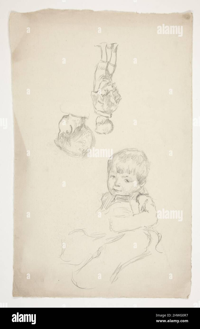 Sketches of children. Artist: Edwin Austin Abbey, American, 1852–1911 ...