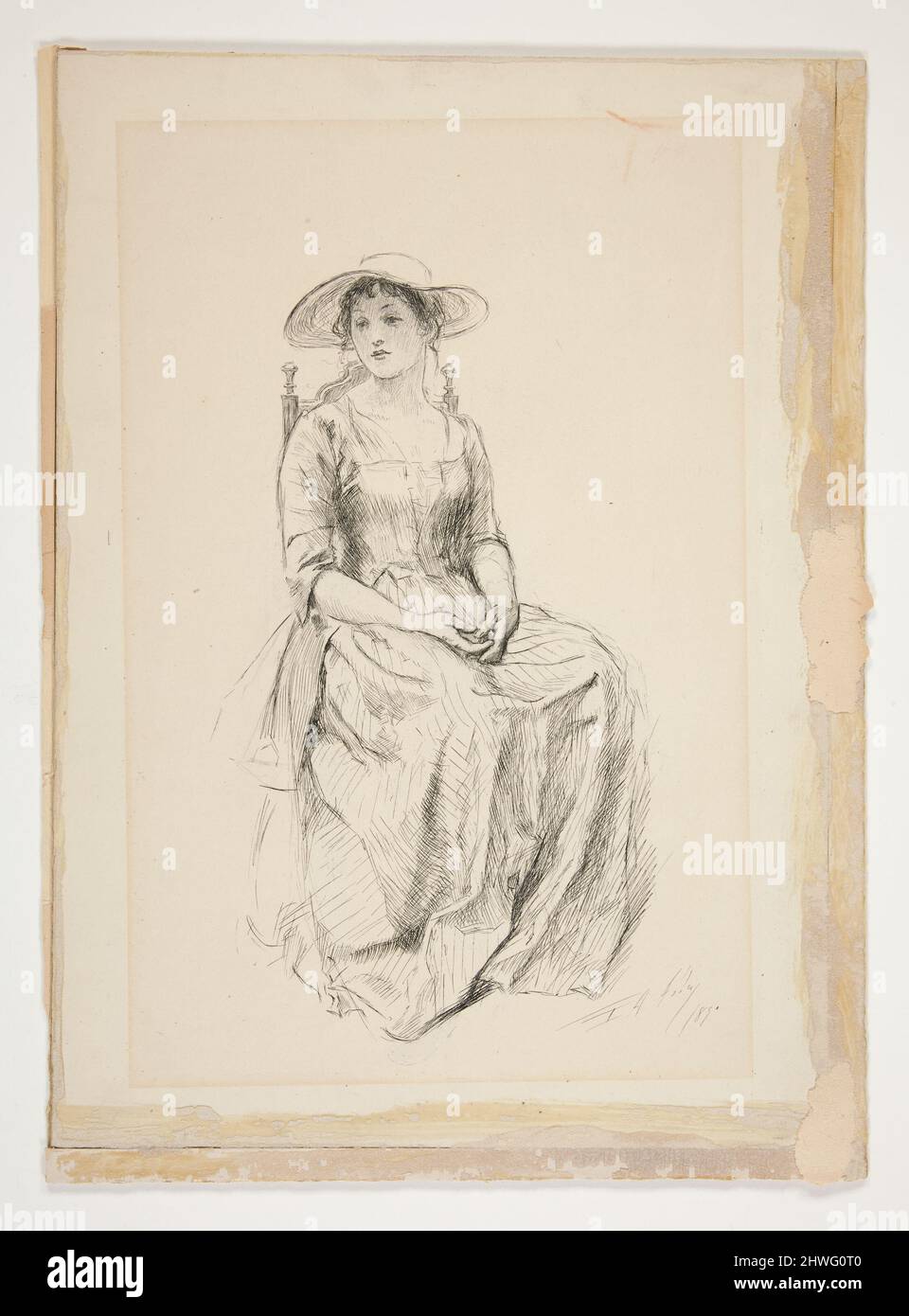 “Secure to please…” - illustration for Oliver Goldsmith’s The Deserted ...