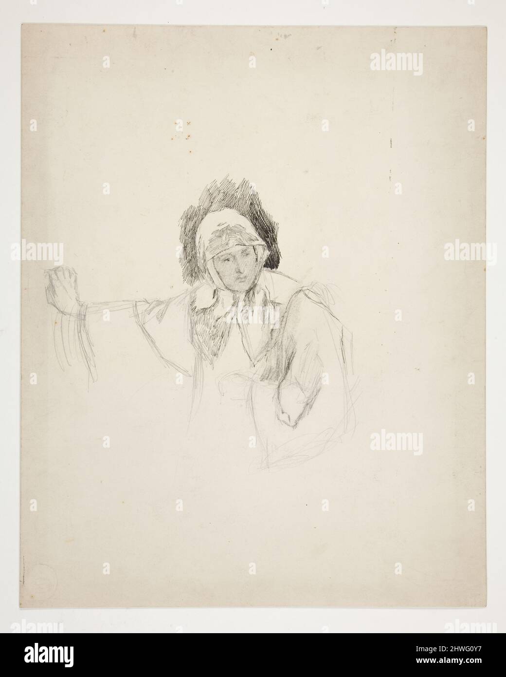 Isabella at the Nunnery (study for .1103), Act I, Scene V, Measure for ...