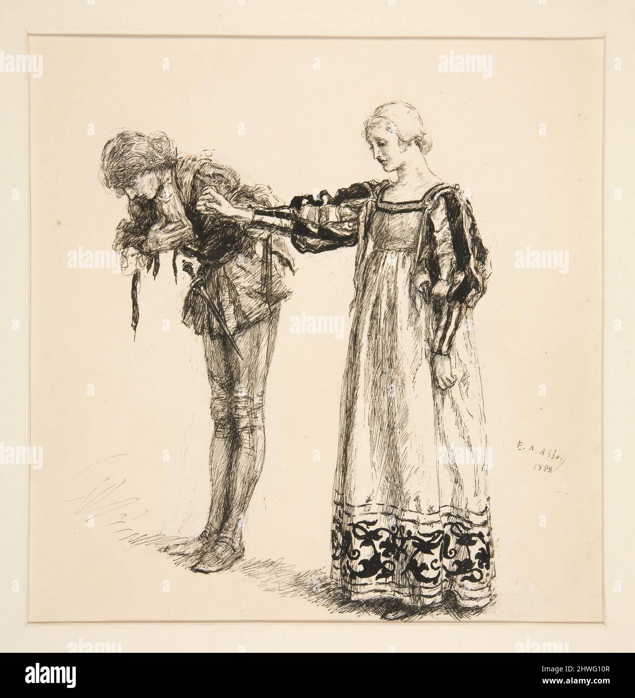Gratiano: “My eyes, my lord, can look as swift as yours,” from Act III ...