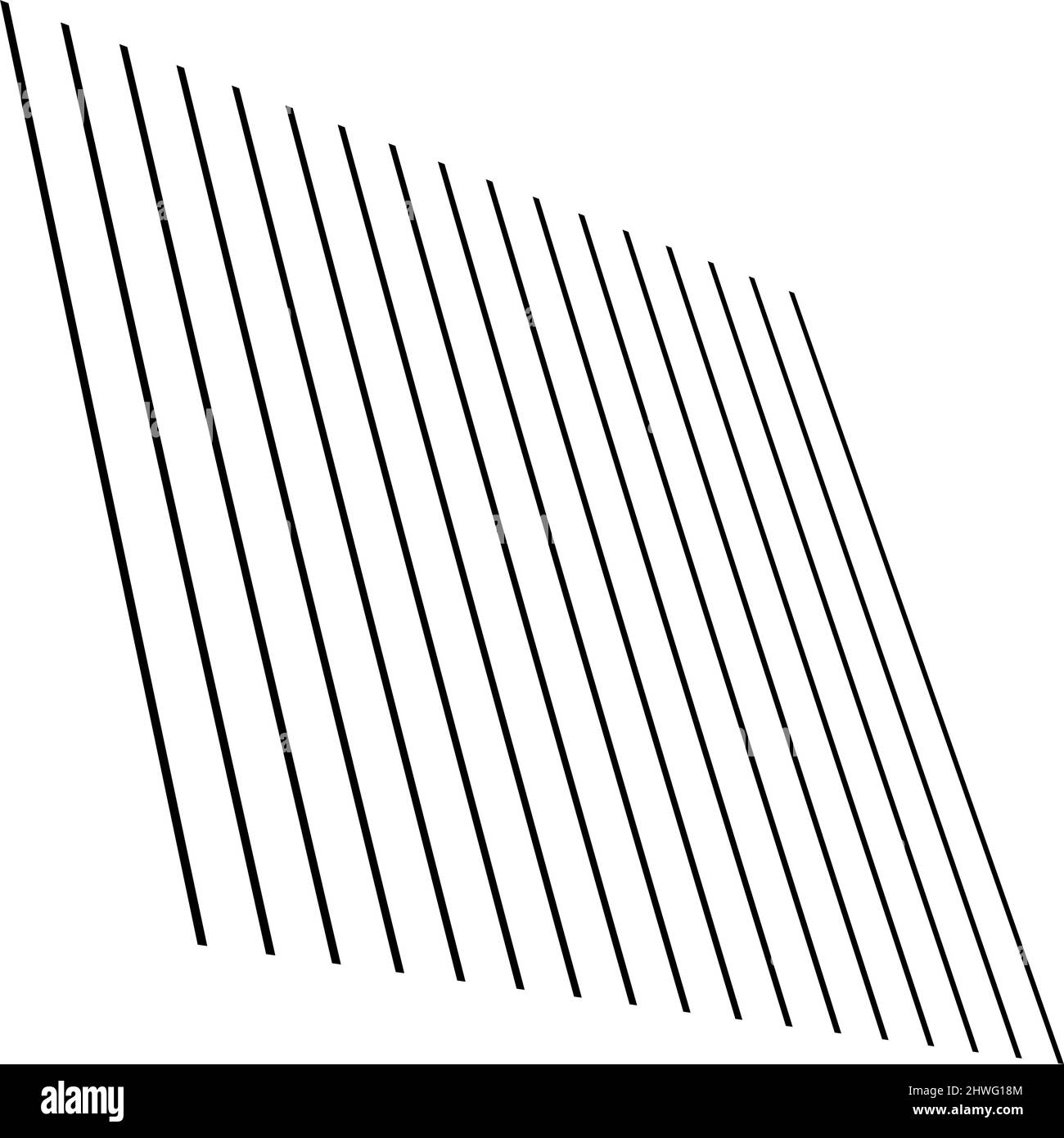 3D lines in perspective, Angled, slanting, oblique and diagonal lines ...