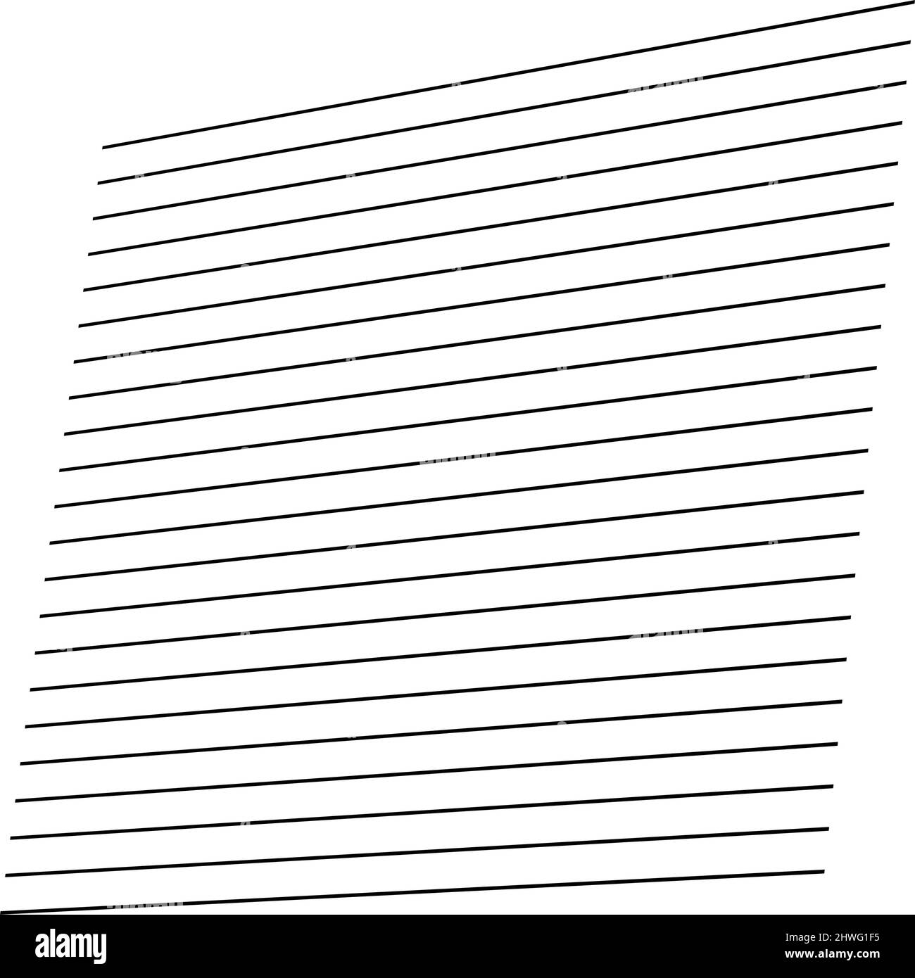 3D lines in perspective, Angled, slanting, oblique and diagonal lines ...