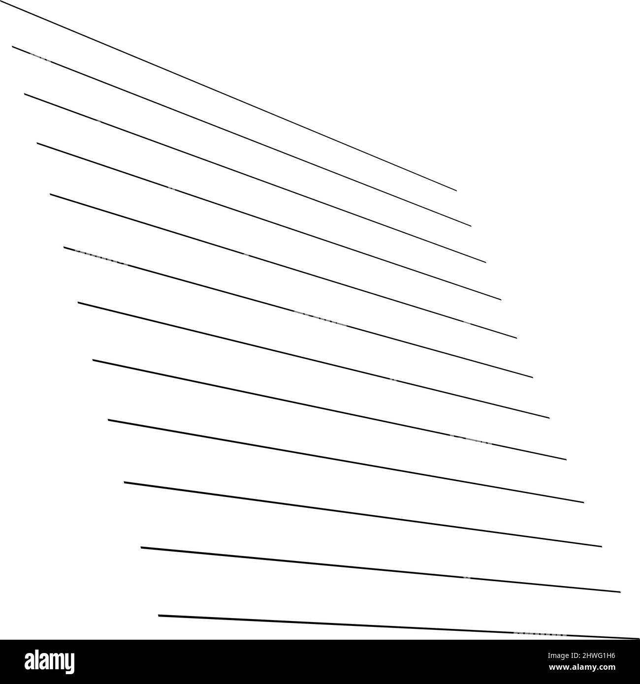 3D lines in perspective, Angled, slanting, oblique and diagonal lines ...