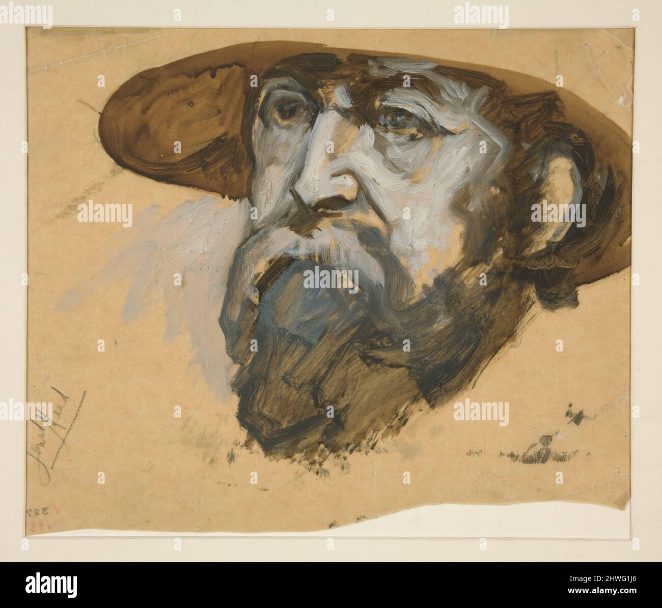 Study for General Meade: sketch for mural for the state capitol ...