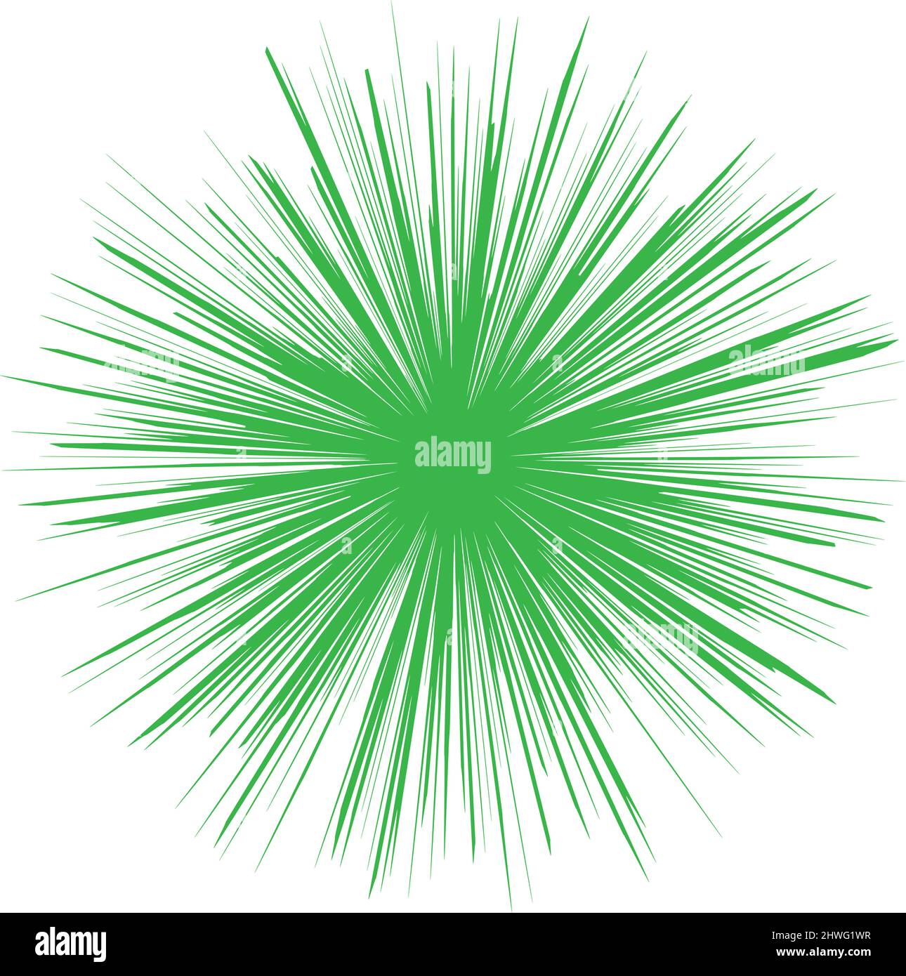 Radial, radiating, burst vector shape - stock vector illustration, clip ...