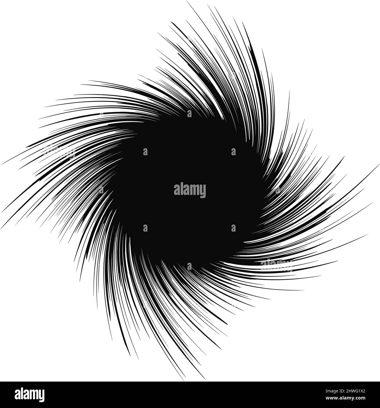 Radial, radiating, burst vector shape - stock vector illustration, clip ...