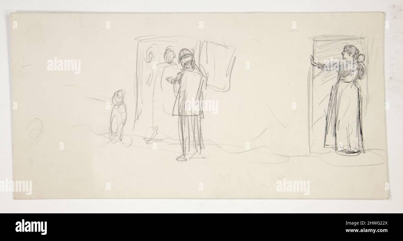 Unidentified illustration. Artist: Edwin Austin Abbey, American, 1852 ...