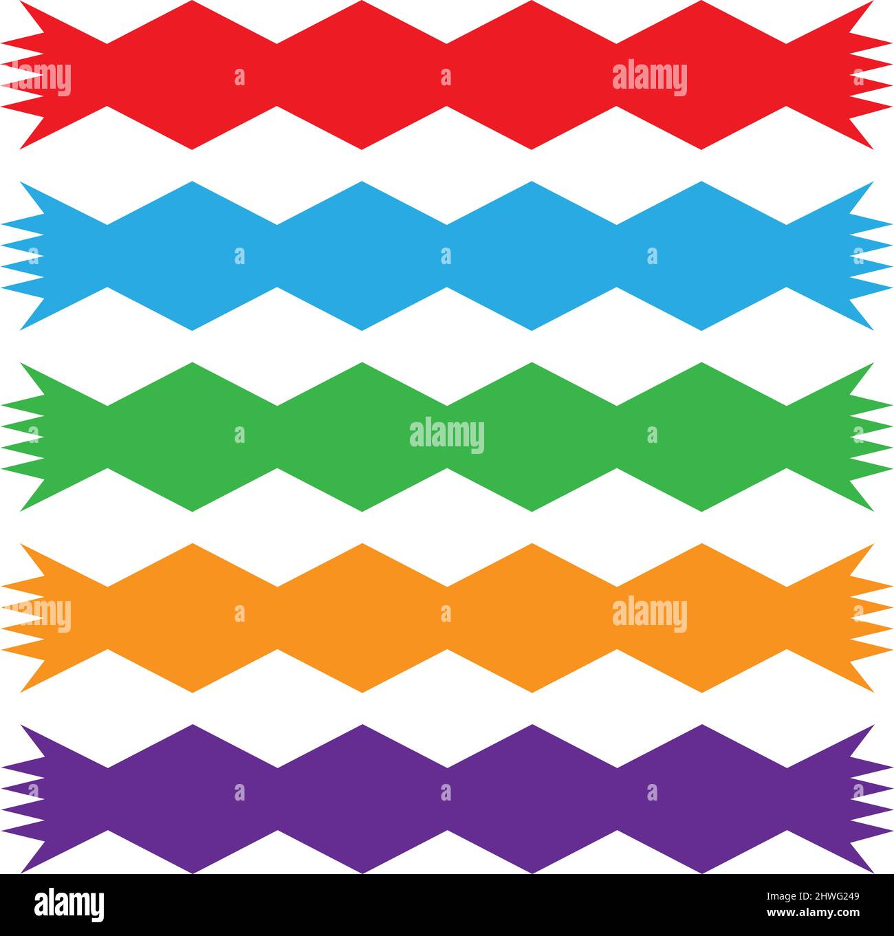 Simple geometric banner, ribbon vector clip-art - stock vector ...