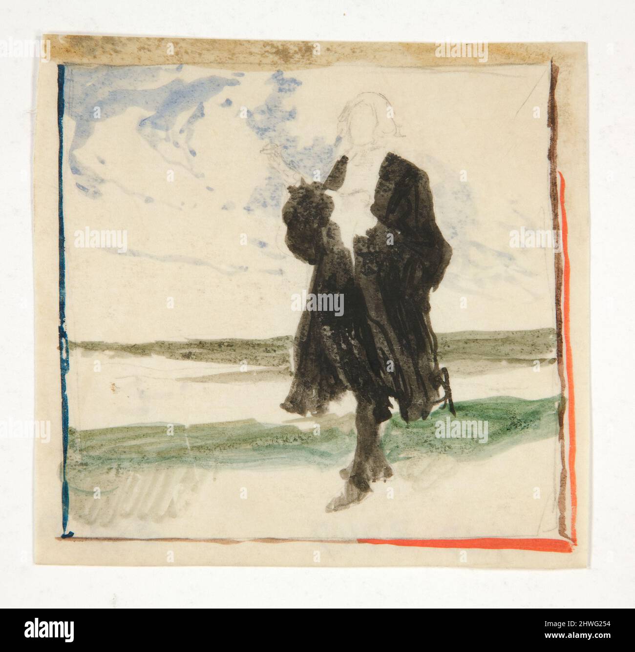 The cloaked man hi-res stock photography and images - Alamy