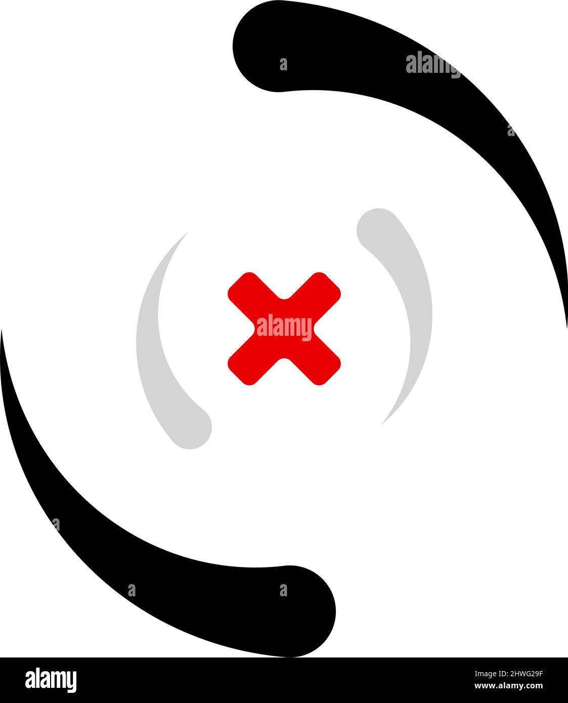 Crosshair reticle viewfinder target graphics Stock Vector Images - Alamy