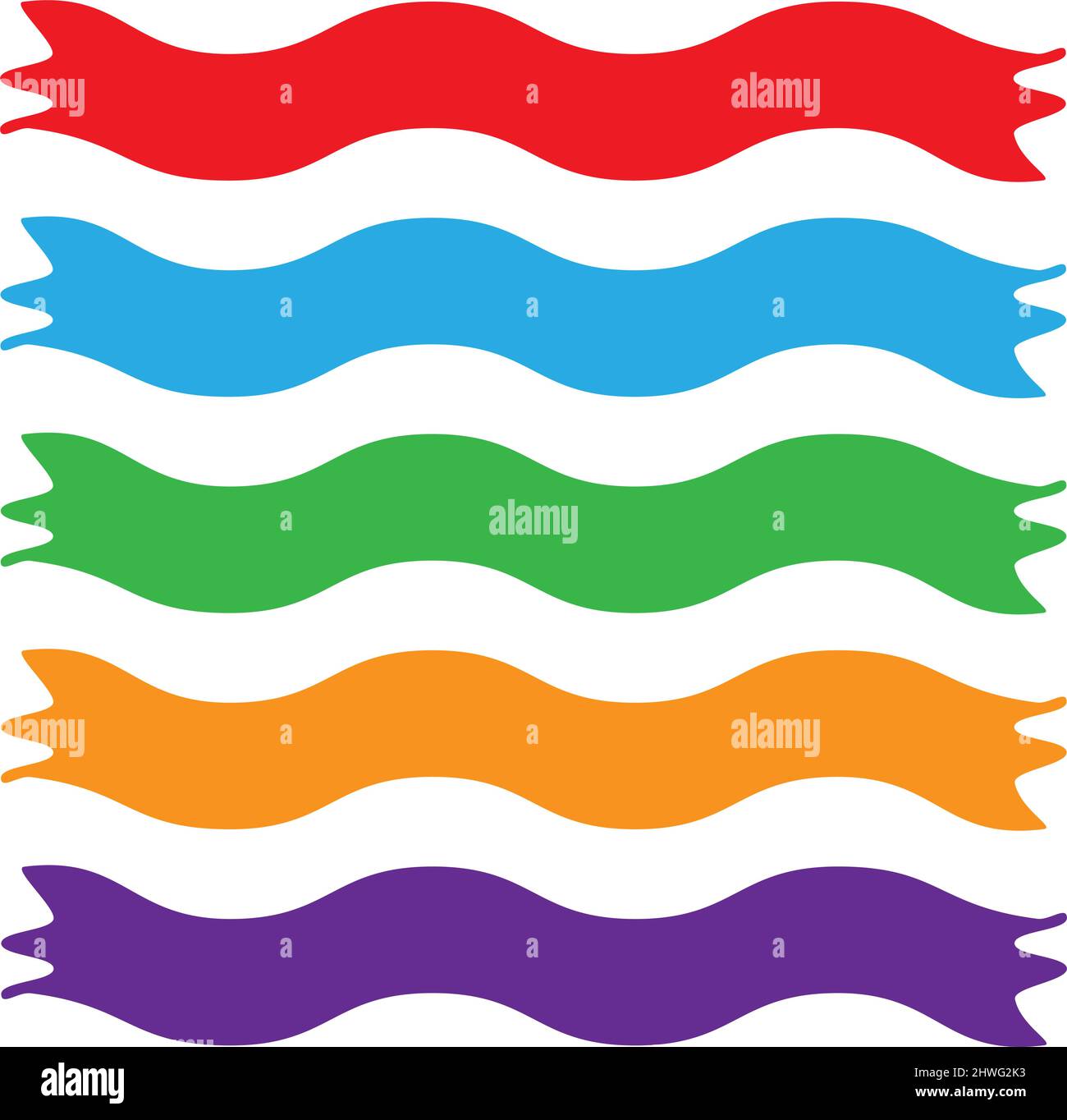 Simple geometric banner, ribbon vector clip-art - stock vector ...