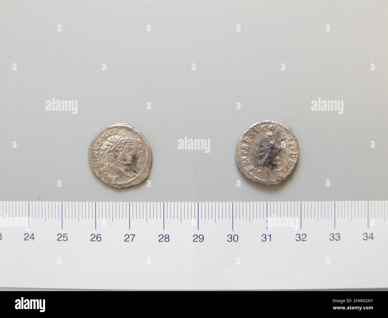 Denarius of Caracalla, Roman Emperor from Rome. Ruler: Caracalla, Roman ...