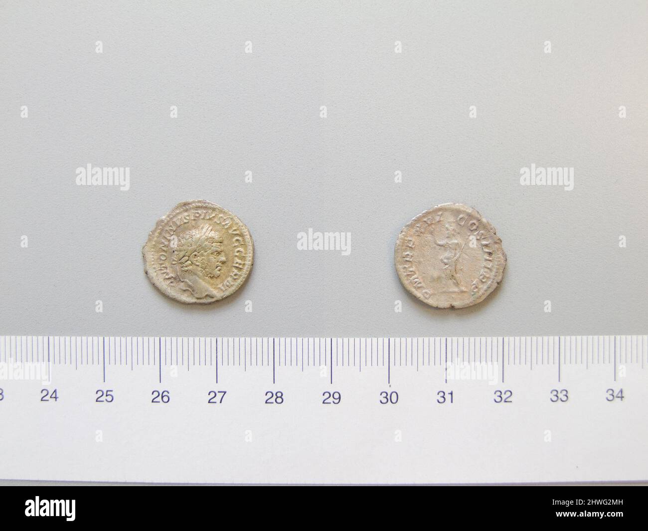 Denarius of Caracalla, Roman Emperor from Rome. Ruler: Caracalla, Roman ...