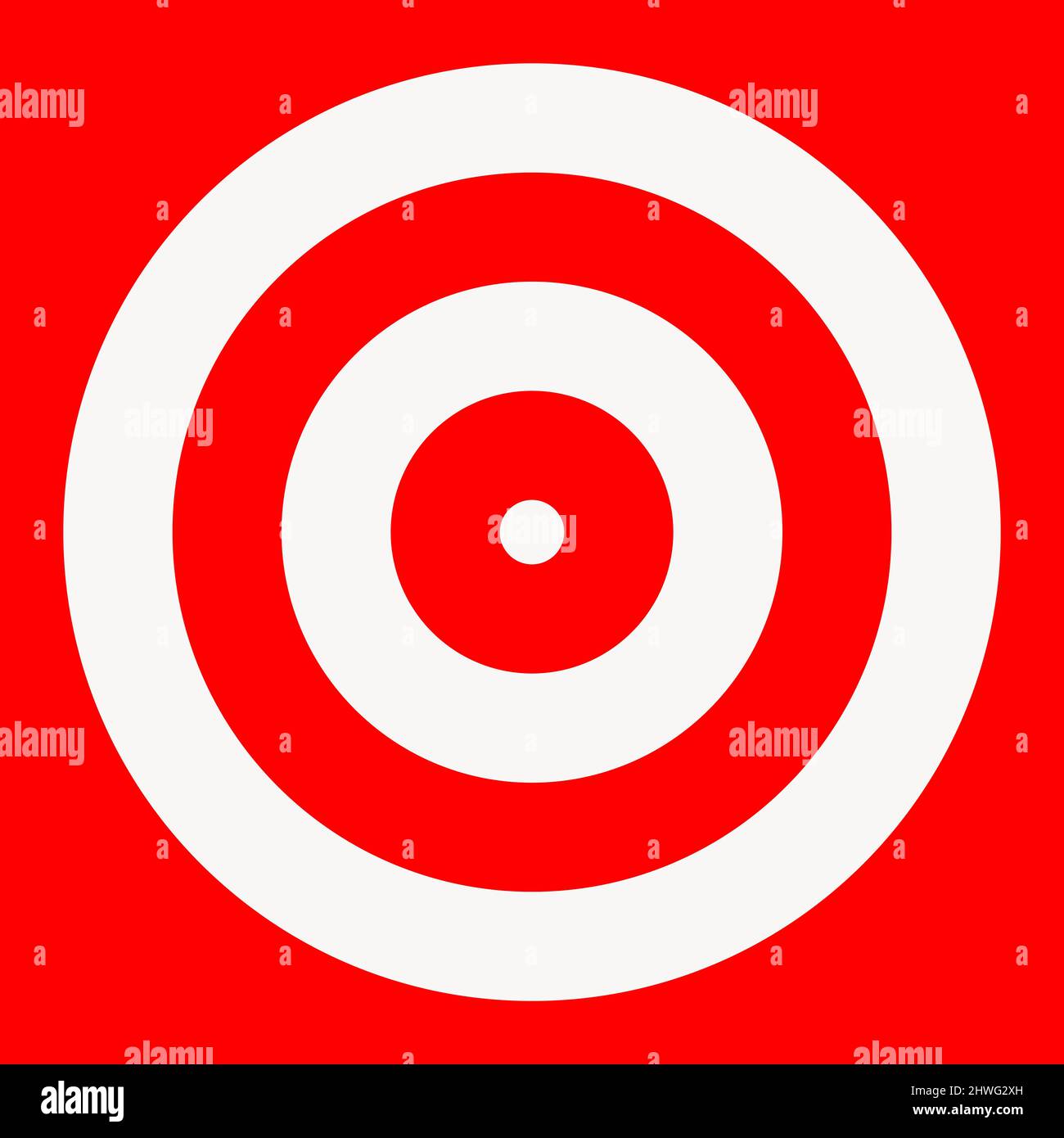 Simple radial, radiating and concentric circles. Target, aim, bullseye ...