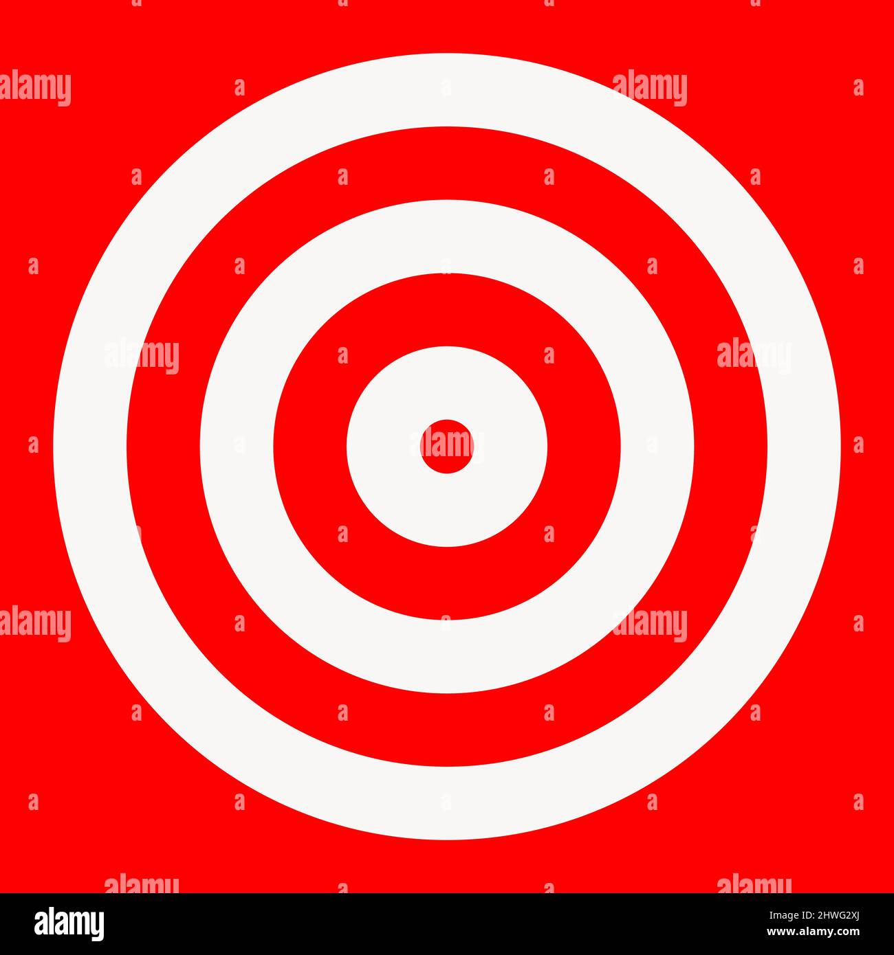 Simple radial, radiating and concentric circles. Target, aim, bullseye ...