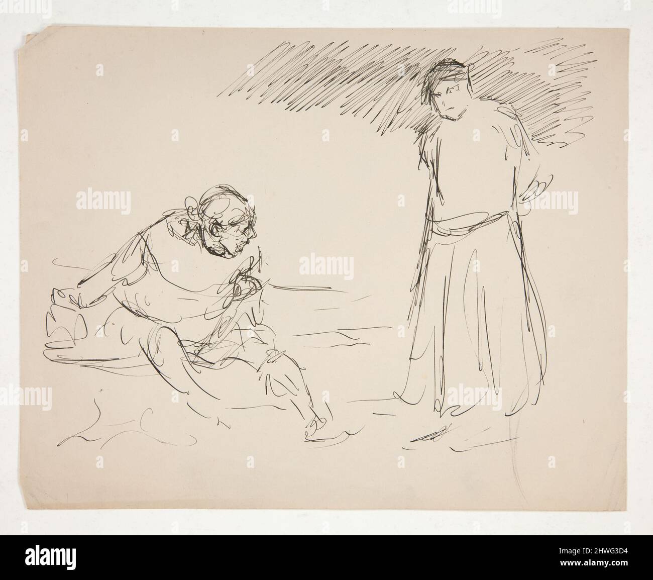 Study for an unidentified Shakespearean play. Artist: Edwin Austin ...