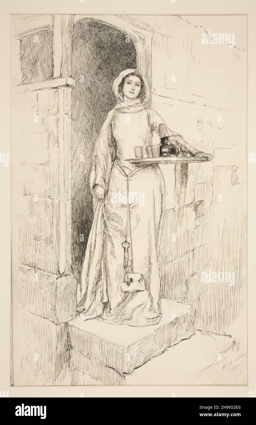 Enter Mistress Anne Page with wine - Act I, Scene I, Merry Wives of ...