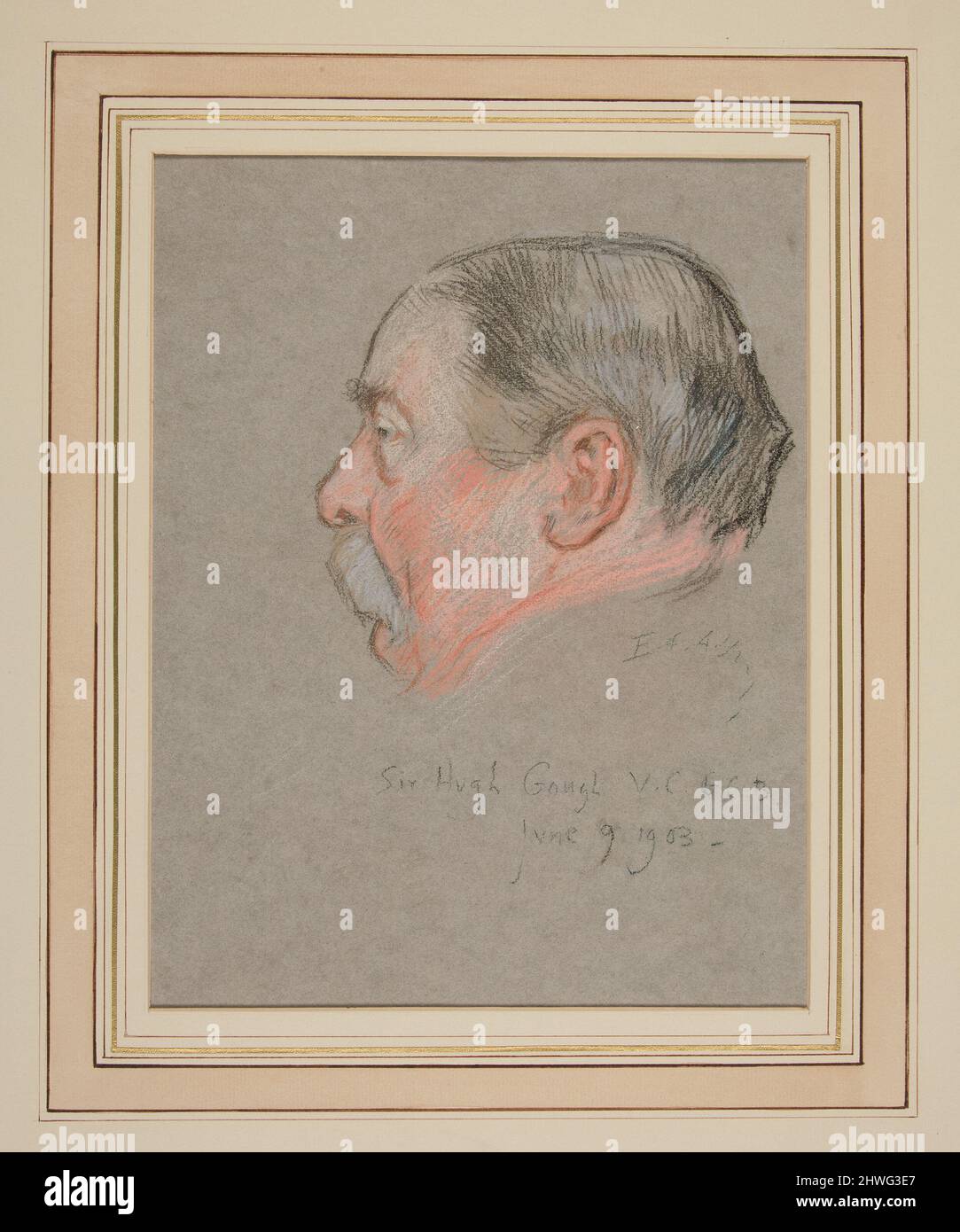 Coronation of Edward VII Portrait: Sir Hugh Henry Gough. Artist: Edwin ...