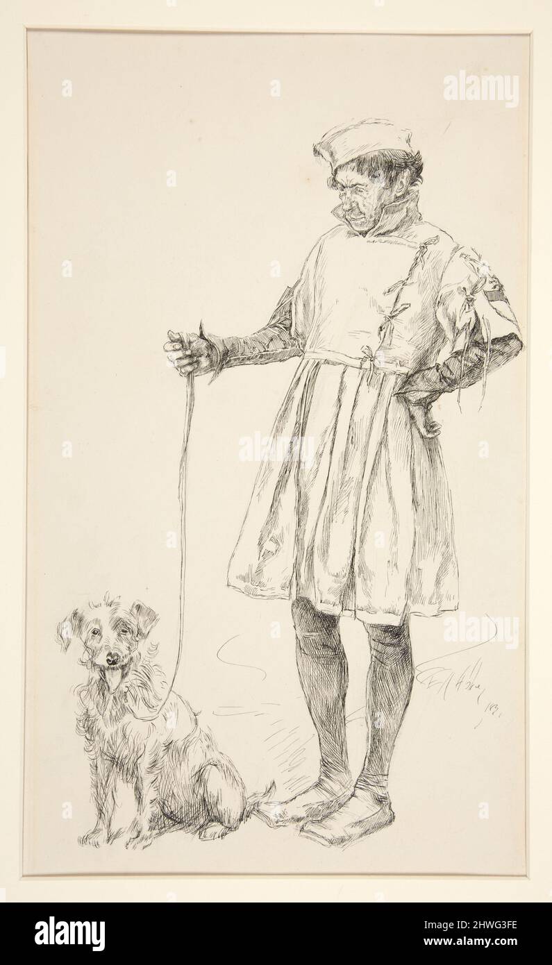 Launce and His Dog, from Act IV, Scene iv, Two Gentlemen of Verona ...