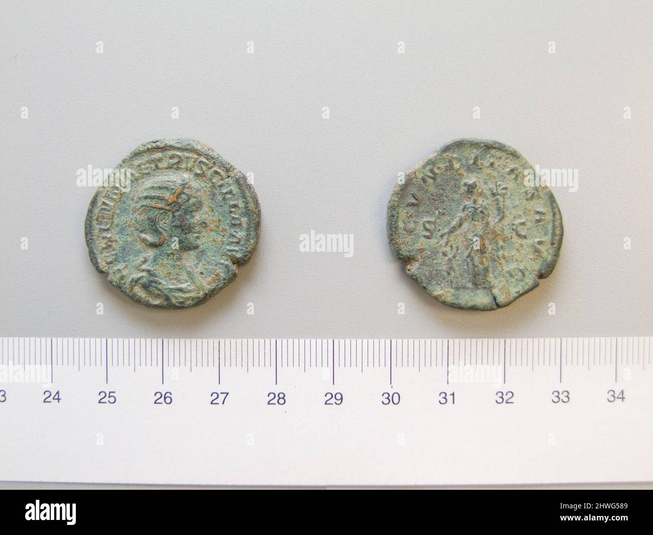 Double Sestertius of Trajan Decius, Emperor of Rome from Rome. Ruler ...