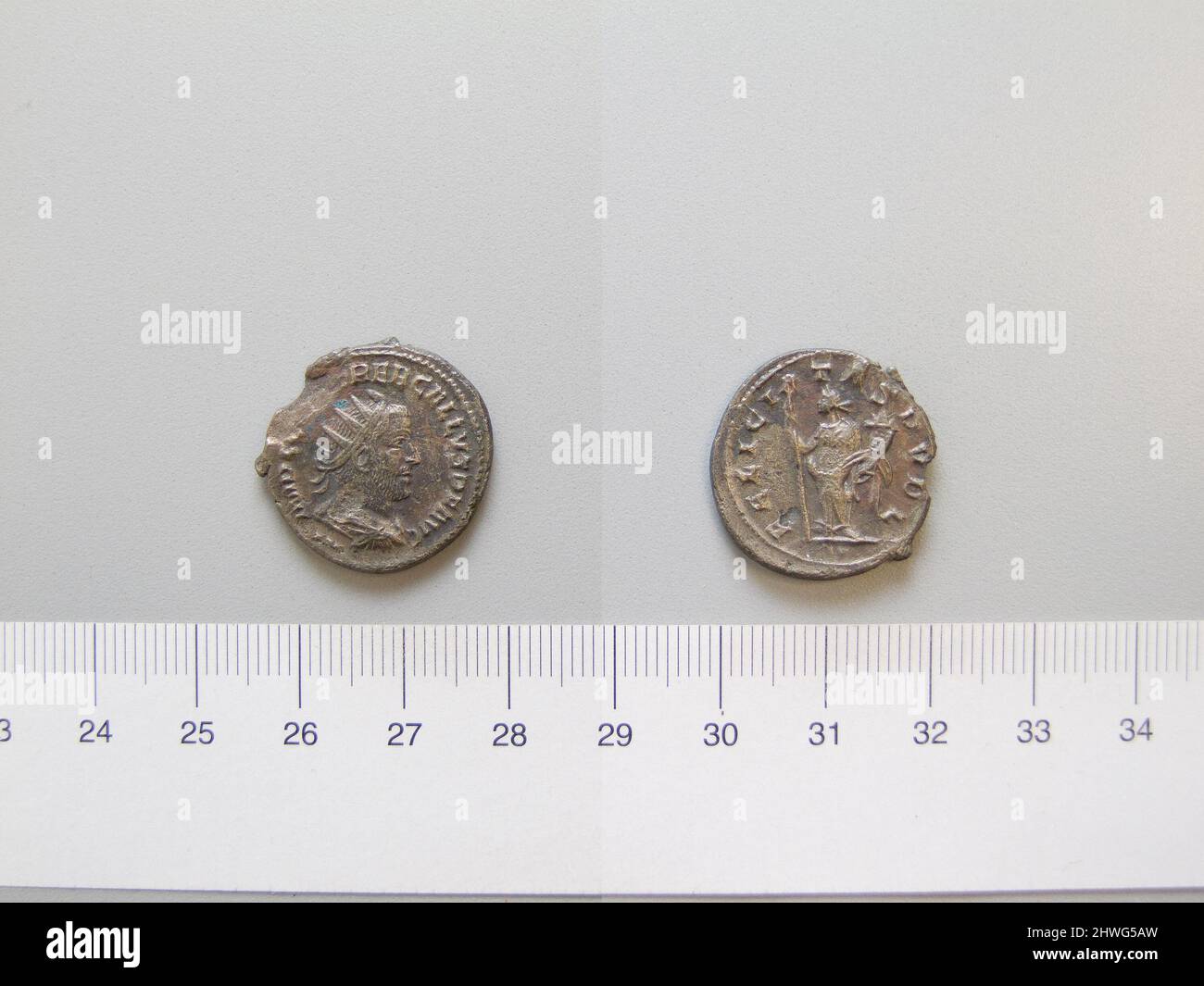 Antoninianus of Trebonianus Gallus, Emperor of Rome from Emisa. Ruler ...