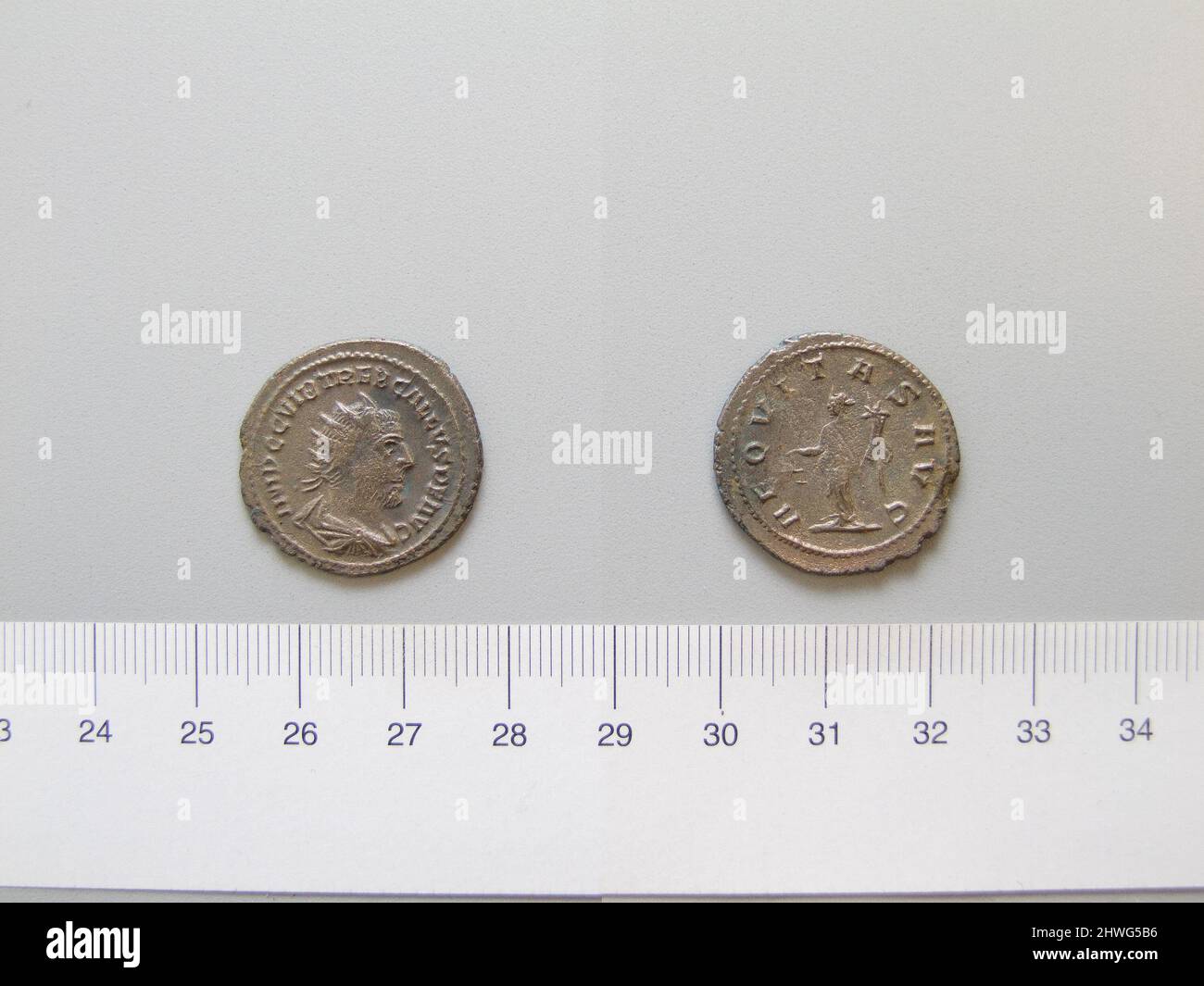 Antoninianus of Trebonianus Gallus, Emperor of Rome from Emisa. Ruler ...