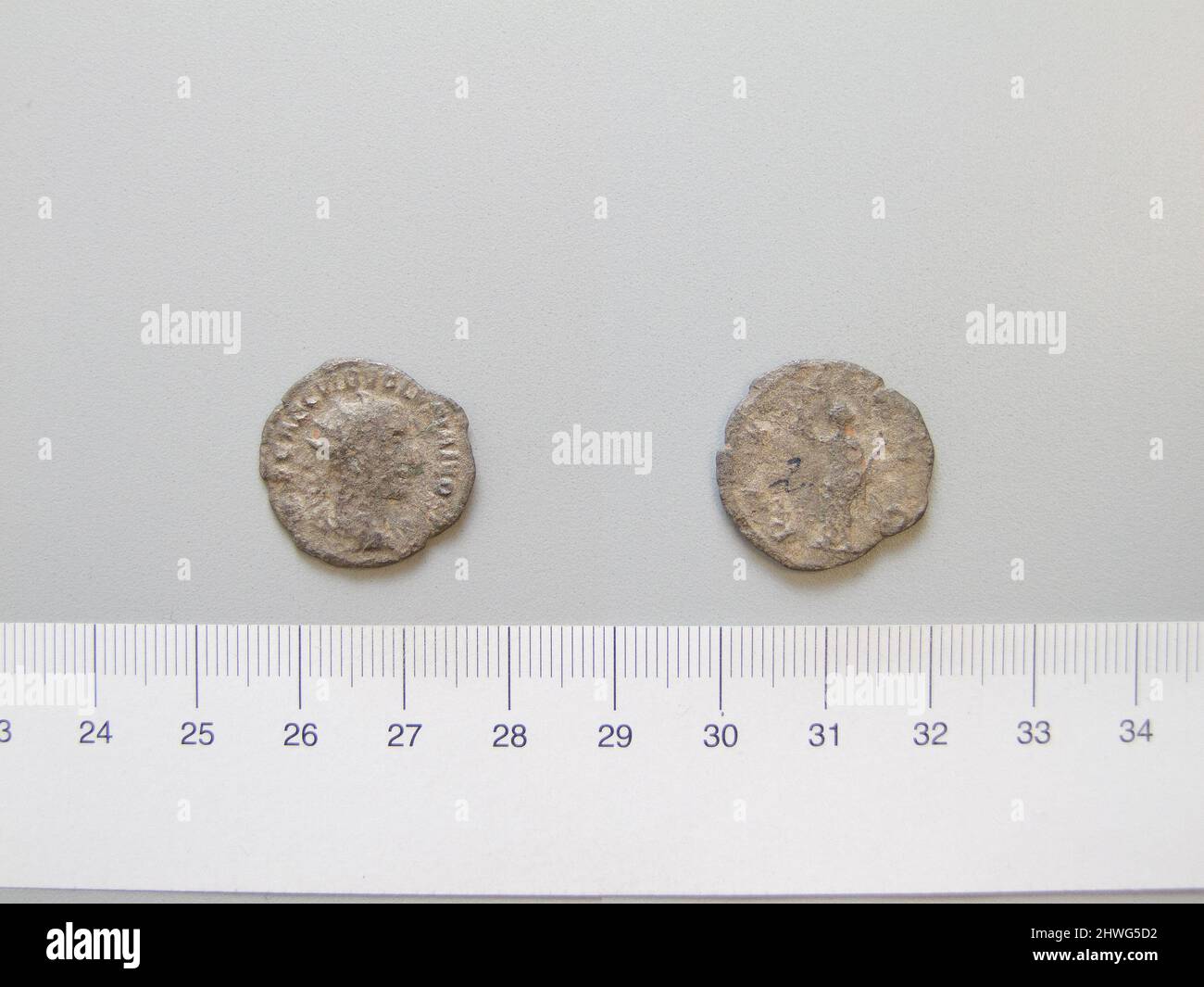 Antoninianus of Volusianus, Emperor of the Roman Empire from Rome ...