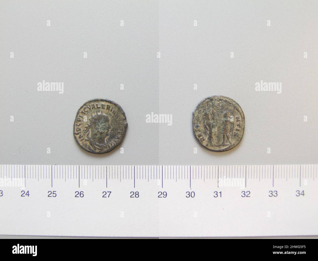 Antoninianus of Valerian, Emperor of Rome from Antioch. Ruler: Valerian ...