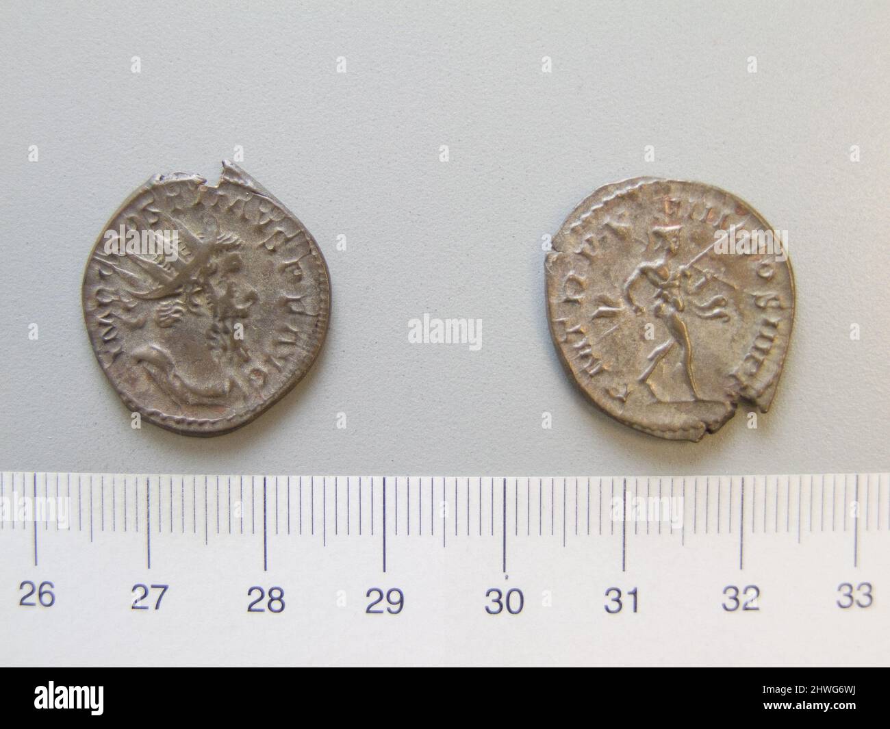 Antoninianus of Postumus, Emperor of the Gallic Empire from Lugdunum ...