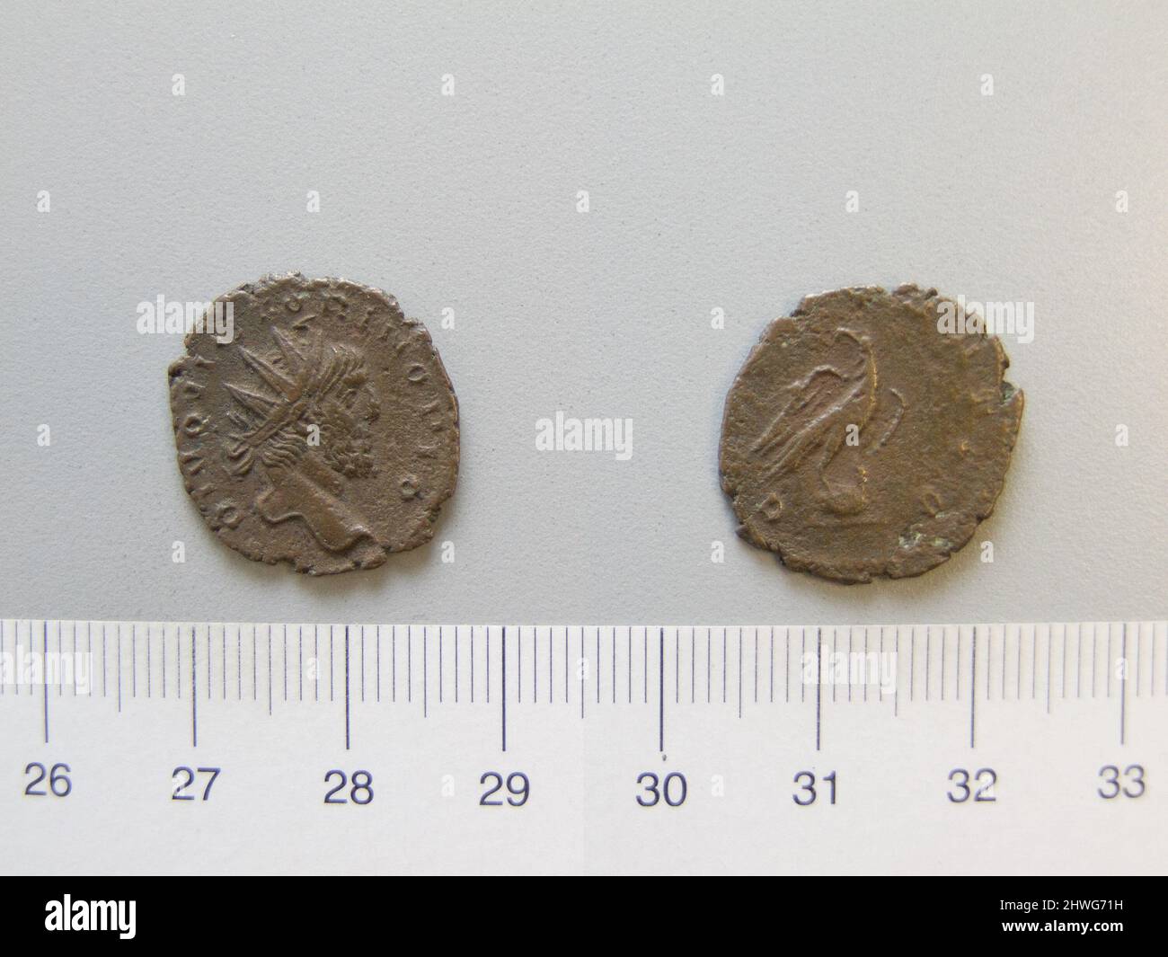 Antoninianus of Marcus Piavonius Victorinus from Unknown . Ruler ...