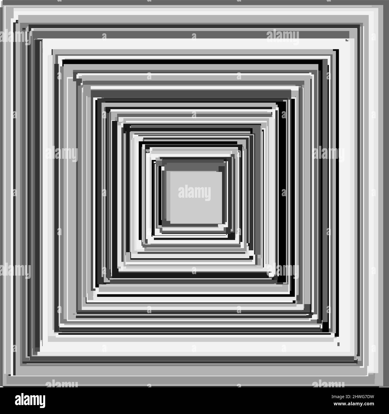 Overlapping random squares abstract grayscale geometric vector ...