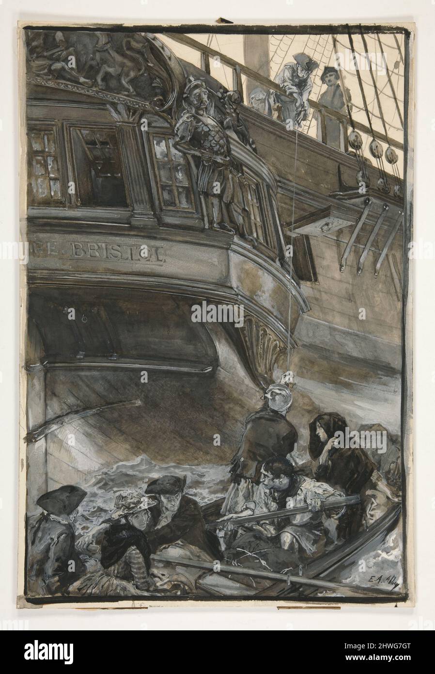 “Sweet as the primrose…” - illustration for Oliver Goldsmith’s The ...