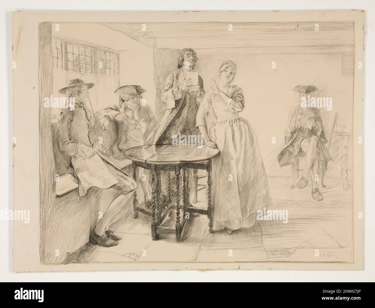 1911 maid hi-res stock photography and images - Alamy