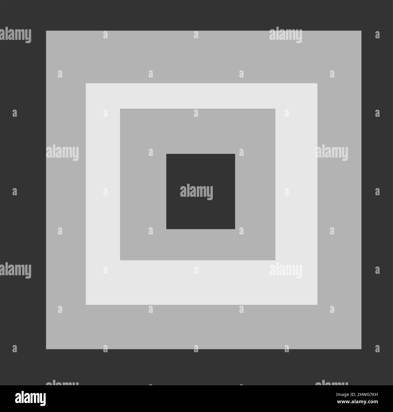 Overlapping random squares abstract grayscale geometric vector ...