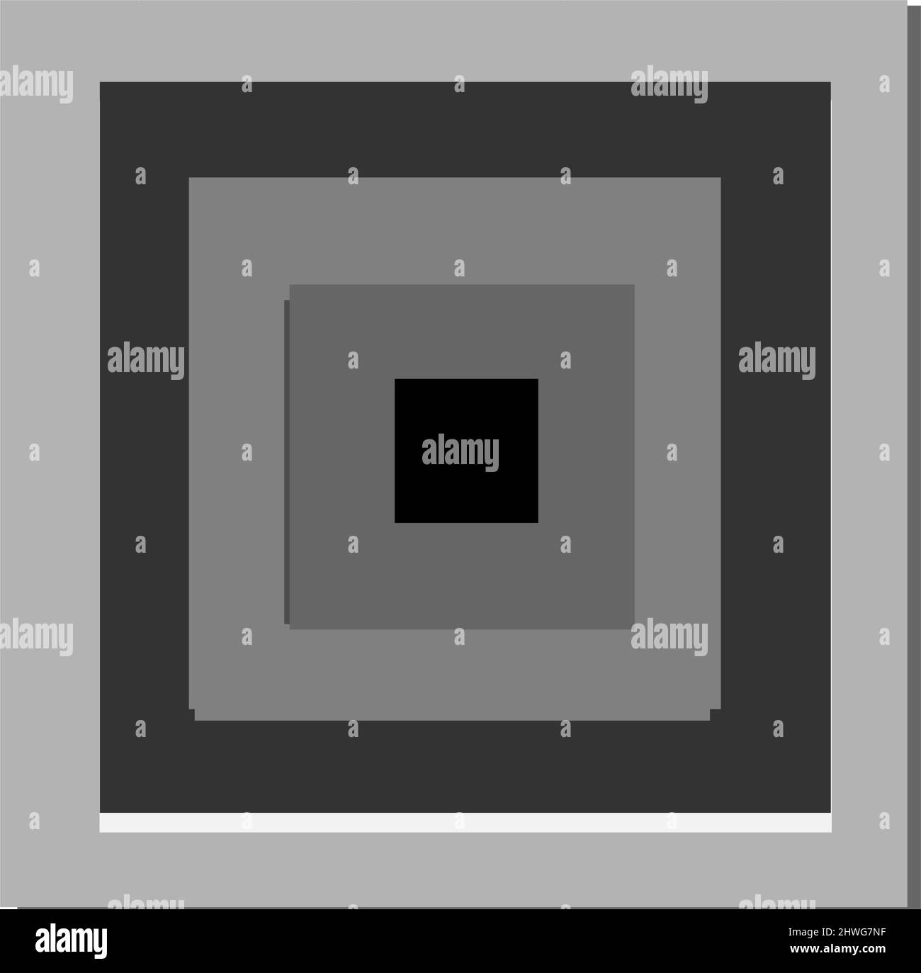 Overlapping random squares abstract grayscale geometric vector ...
