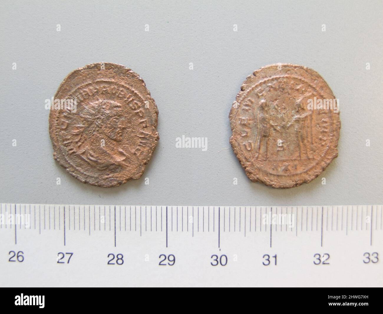 Antoninianus of Probus, Emperor of Rome from Siscia. Ruler: Probus ...
