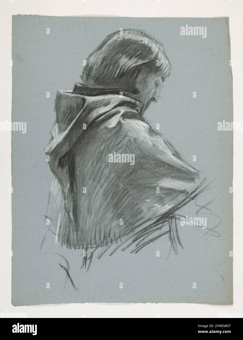 Figure study for King Arthur’s Round Table, from The Quest of the Holy ...