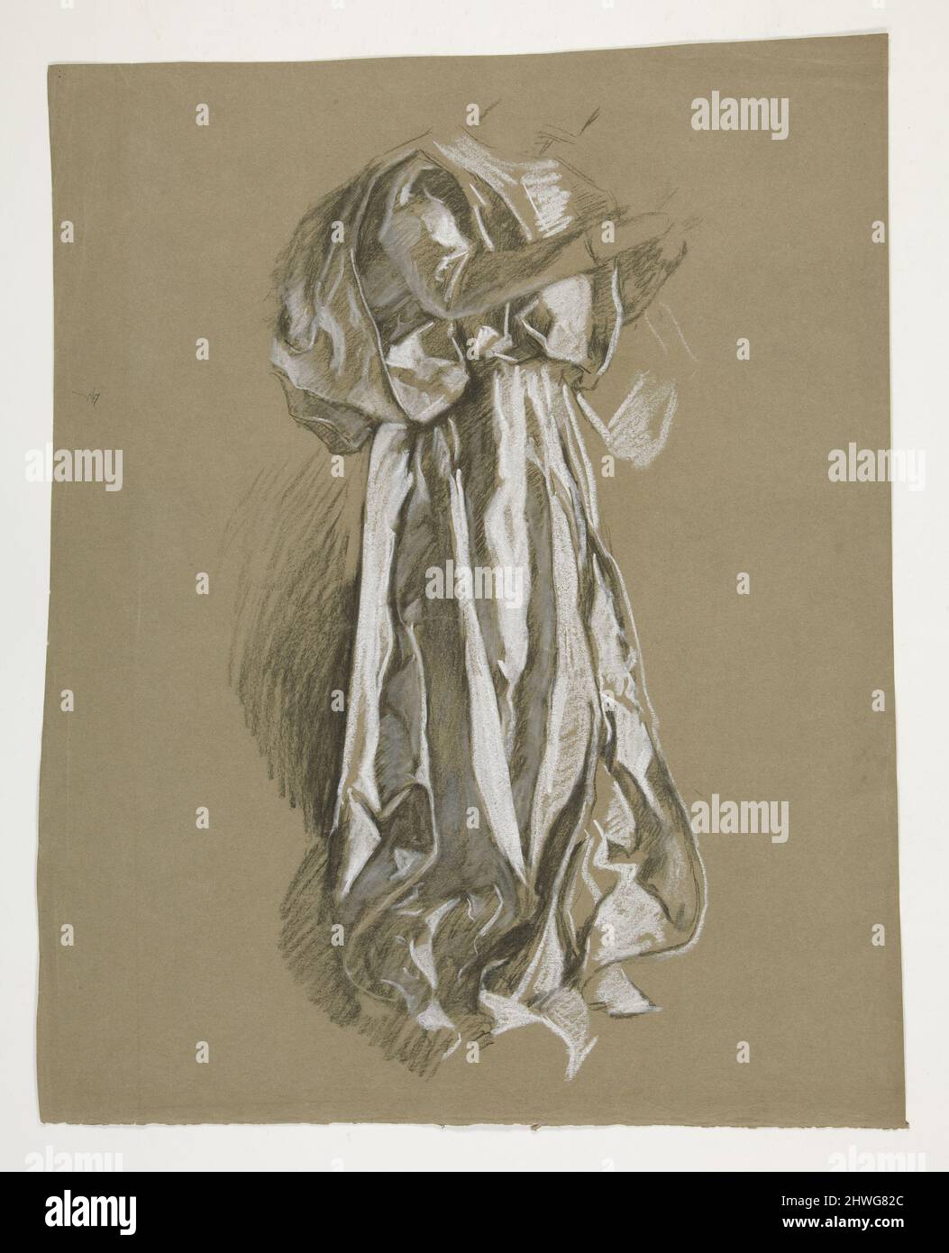Figure study for the Infant Galahad, from The Quest of the Holy Grail ...