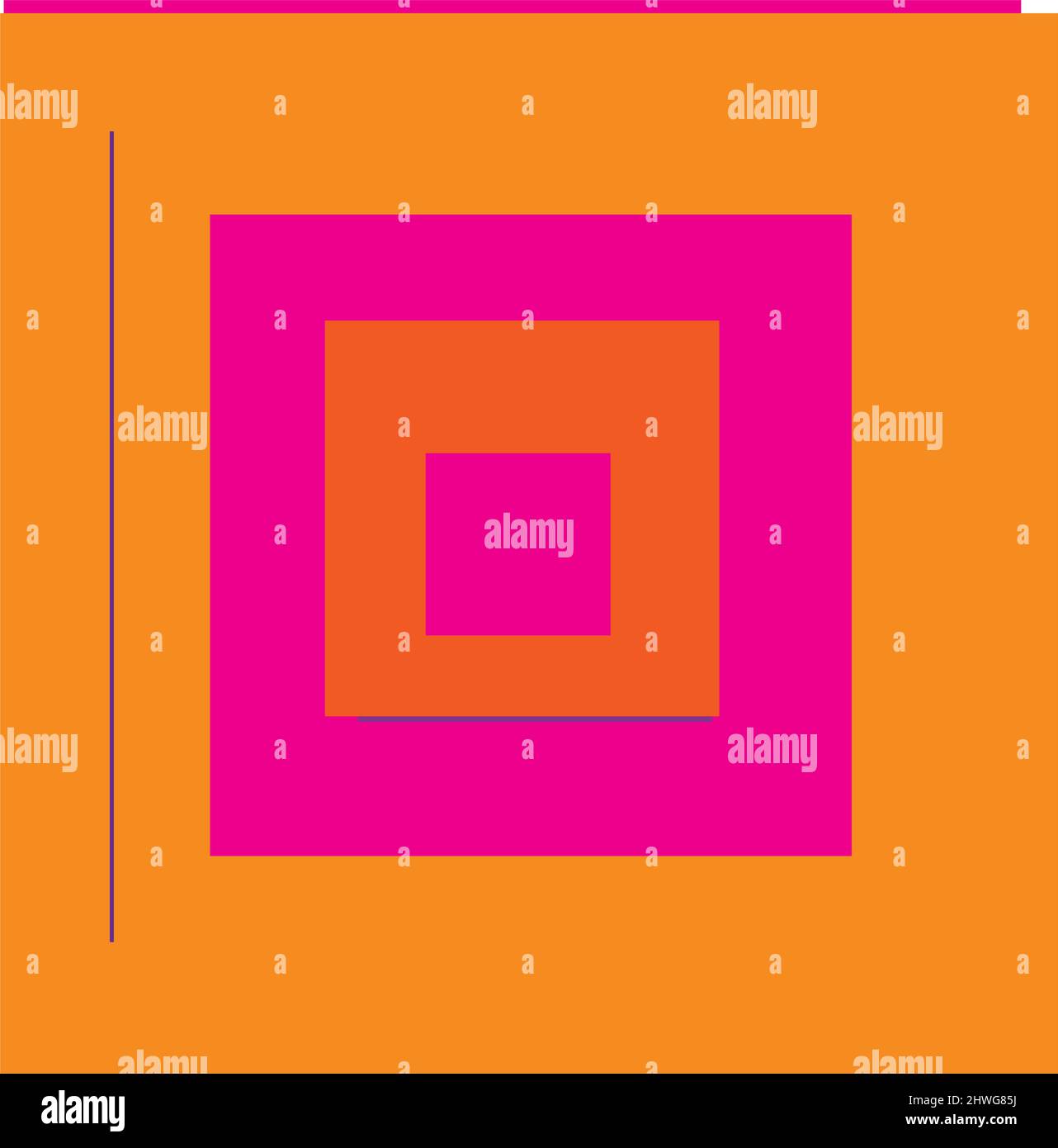 Overlapping random squares abstract colorful geometric vector ...