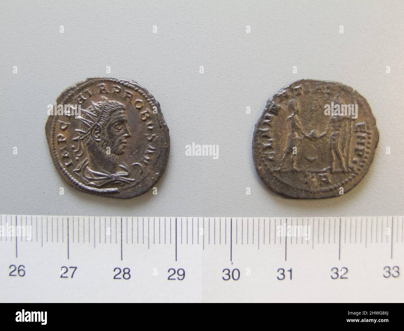 Antoninianus of Probus, Emperor of Rome. Ruler: Probus, Emperor of Rome ...