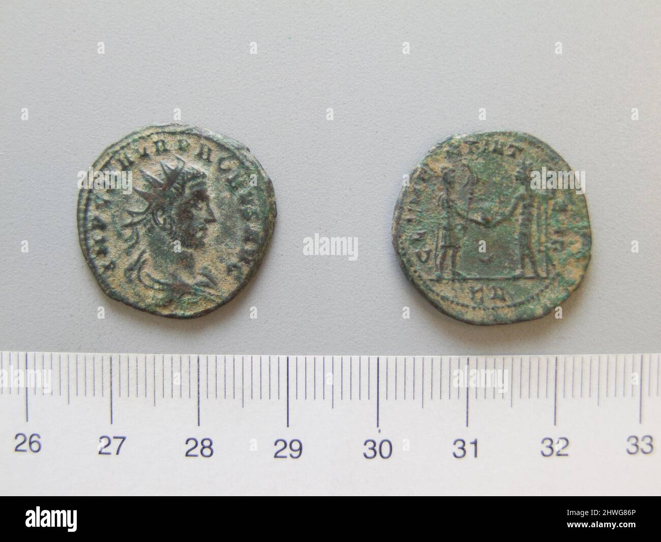 Antoninianus of Probus, Emperor of Rome from Tripolis. Ruler: Probus ...